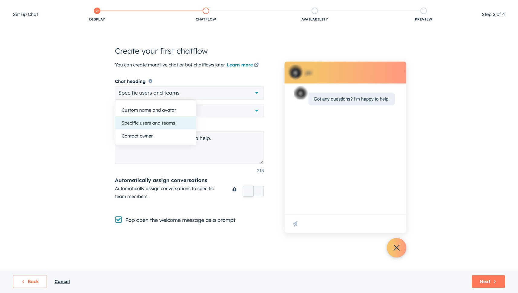 How to Set up HubSpot Chatflow in 8 Simple Steps